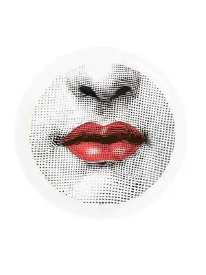 FORNASETTI Bocca Tray - White