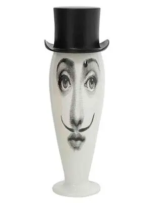 FORNASETTI Top Hat Lidded Vase