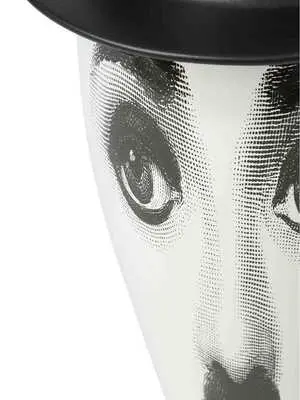 FORNASETTI Bowler Hat Lidded Vase