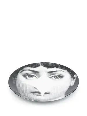 FORNASETTI Tema E Variazioni 42 Wall Plate - White