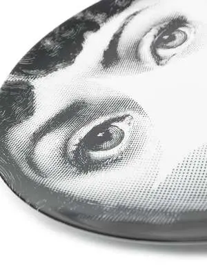 FORNASETTI Tema E Variazioni 42 Wall Plate - White
