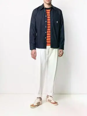 WALTER VAN BEIRENDONCK Round Embroidery Shirt