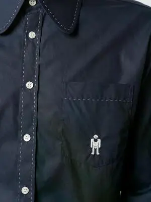 WALTER VAN BEIRENDONCK Round Embroidery Shirt