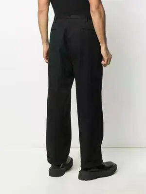 WALTER VAN BEIRENDONCK Tailored Wool/cotton Trousers
