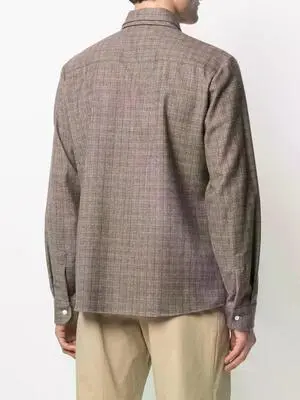 WALTER VAN BEIRENDONCK Check Virgin Wool Shirt
