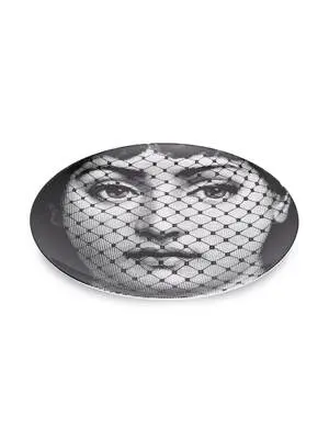 FORNASETTI Patterned Decorative Plate