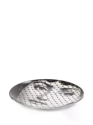 FORNASETTI Tema E Variazioni N.78 Decorative Plate - White