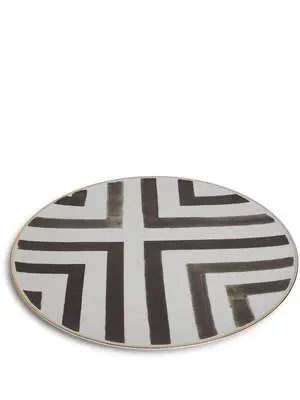 VISTA ALEGRE Folkifunki Geometric Print Plate