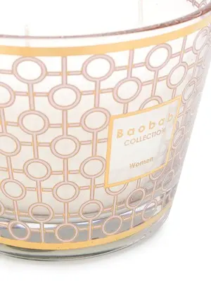 BAOBAB COLLECTION Rose Logo Print Candle