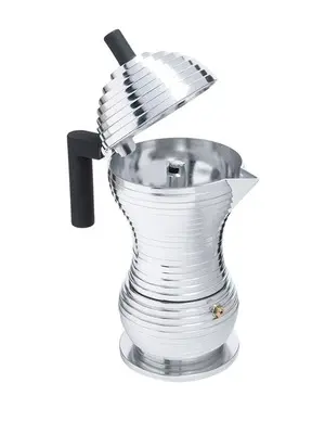 ALESSI Pulcina Espresso Coffee Maker - Silver