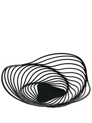 ALESSI Trinity Fruit Basket - Black