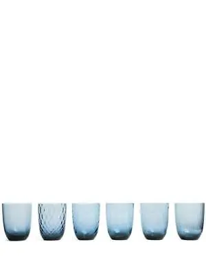 NASONMORETTI Idra Water Glasses - Blue