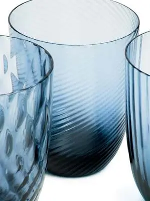 NASONMORETTI Idra Water Glasses - Blue