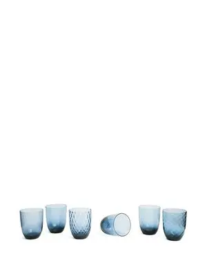 NASONMORETTI Idra Water Glasses - Blue