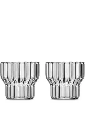 FFERRONE DESIGN Boyd 2-piece Glass Set - Neutrals