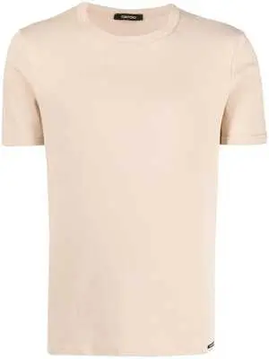 TOM FORD Logo Patch Crew Neck T-shirt