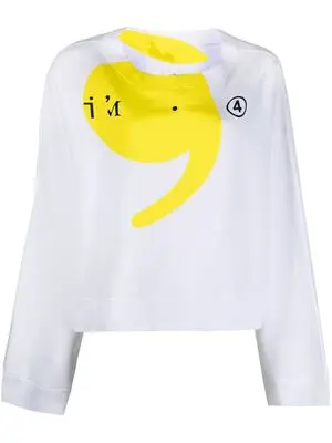 MAISON MARGIELA Logo-print Sweatshirt
