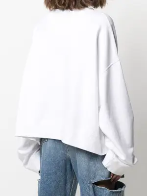 MAISON MARGIELA Logo-print Sweatshirt