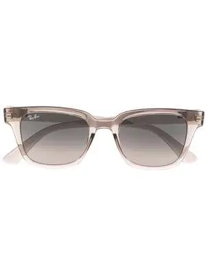 Ray-ban Transparent Square Frame Sunglasses - Grey