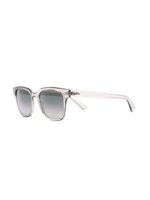 Ray-ban Transparent Square Frame Sunglasses