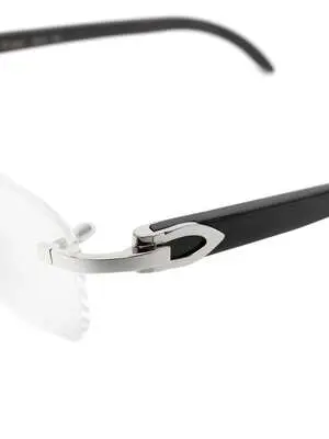 CARTIER C Décor Rimless Glasses
