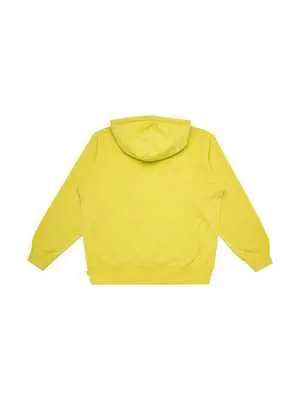 Supreme Kaws Chalk Logo Hoodie - Yellow