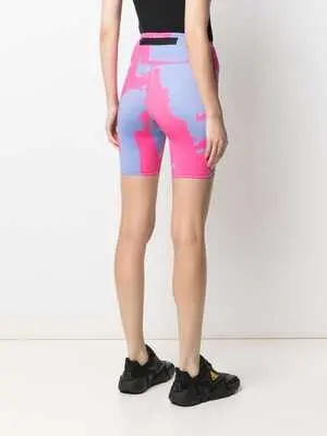 Off-White Printed Compression Cycling Shorts - Pink