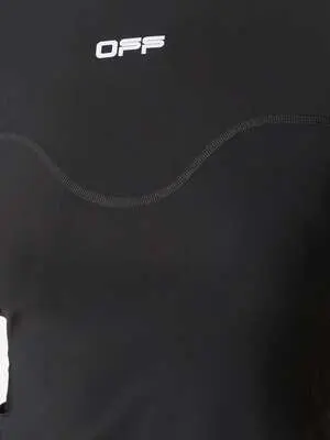 Off-White Logo Print Performance Top