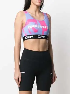 Off-White Logo-print Sports Bra