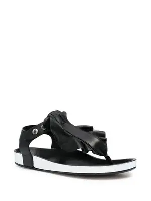 Isabel Marant Étoile Leather Ruffle-trim Sandals
