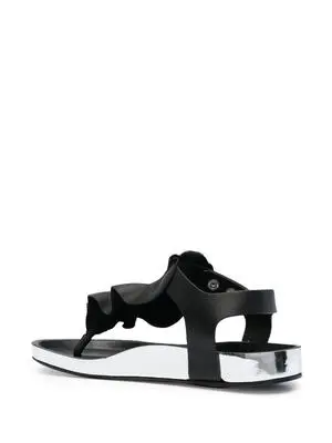 Isabel Marant Étoile Leather Ruffle-trim Sandals