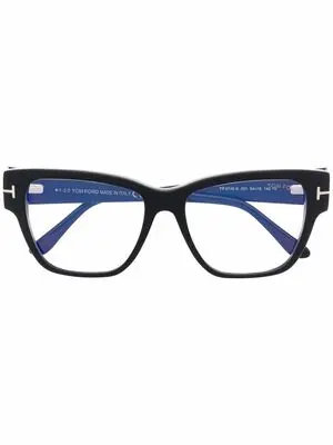 TOM FORD Ft5745b Square-frame Glasses Black