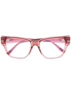 TOM FORD Square-frame Glasses - Pink