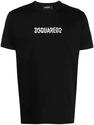 Dsquared2 Distorted Logo-print T-shirt
