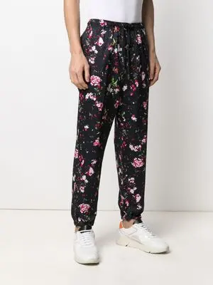DIESEL Floral-print Trousers