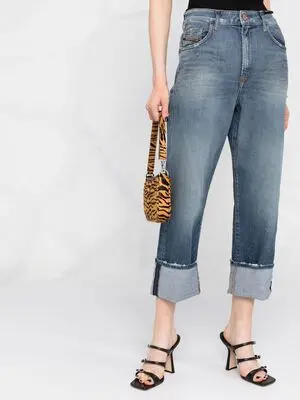 DIESEL® D-reggy Cropped Jeans
