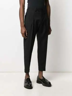 DELL'OGLIO Tailored Cropped Trousers
