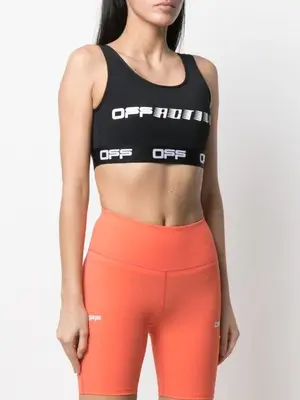 Off-White Logo-print Sports Bra