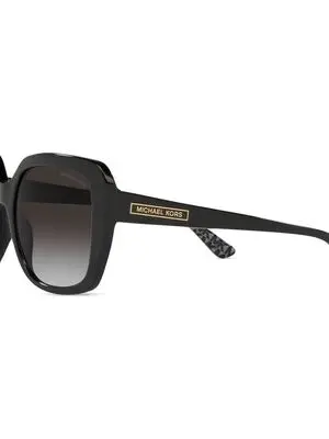 Michael Kors Manhattan Square-frame Sunglasses - Black