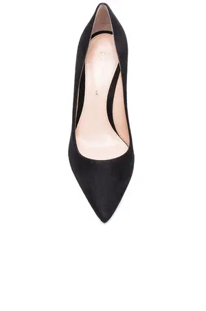 GIANVITO ROSSI Suede Pumps - Black