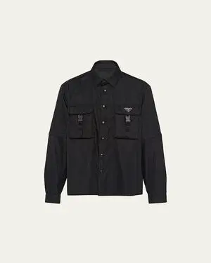 Prada Re-nylon Cargo Sport Shirt