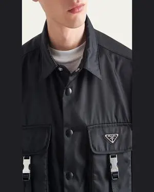 Prada Re-nylon Cargo Sport Shirt