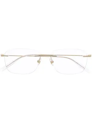 Montblanc Rimless Eyeglasses - Metallic