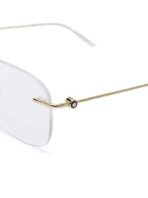 Montblanc Rimless Eyeglasses