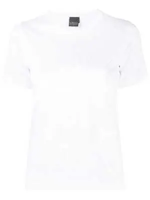 Lorena Antoniazzi Embroidered Cotton T-shirt - White