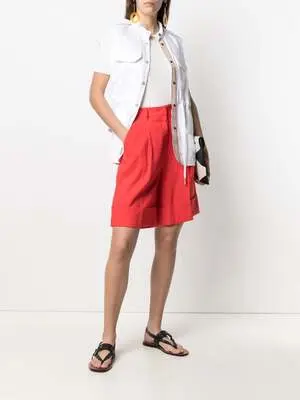 Lorena Antoniazzi Turn-up Hem Shorts