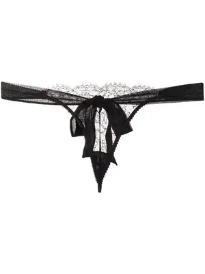 Kiki De Montparnasse Cadeau Ace-trim Thong