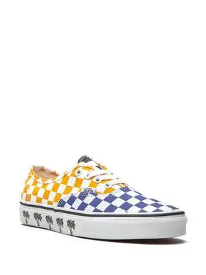 VANS Authentic Sidewall Palm Trees Sneakers - Yellow