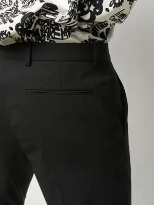 Valentino Garavani Straight-leg Trousers - Black