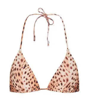 REINA OLGA Susan Bikini Top - Beige